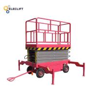 China 500kg-2000kg Load Capacity Mobile Scissor Lift Electric Platform Lift for sale