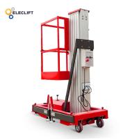 China 4-16m Lifting Height Aluminum Lift Platform for Aerial Work Manual/Electric Control for sale