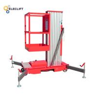 China Ac / Dc Power Supply Safe Self Propelled Single Man Lift 20 With Overload Protection for sale