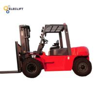 China Power Steering Duplex Mast Forklift Up To 10 000 Lbs Hydraulic / Mechanical Brakes 16km/h for sale