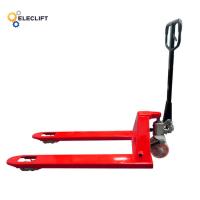 China 2 Tons Load Capacity Manual Pallet Truck 55 Gallon Drum  Heavy Loads 135kg Manual Pallet Jack for sale