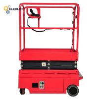 China Extendable Platform Mini Scissor Lift With Overload Protection Safety Feature for sale