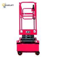 China Lowering Speed 0.2m/S Small Electric Scissor Lift Indoor Use for sale