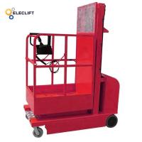 China IP54 Protection Level Electric Order Picker for 70 Inches Turning Radius and Noise Level ≤70dB for sale