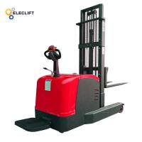 China 24V/30A Charger Electric Warehouse Forklift Trucks with Fork Height of 1-1.5m for sale