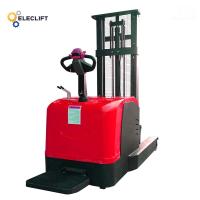 China 980mm Wheelbase Electric Warehouse Forklift With Fork Width 0.7-1.2 Meters for sale