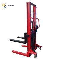 China Yellow Manual Forklift CTY01/02/03 With 85mm Fork Height And Adjustable Lifting Height Up To 1600mm for sale