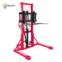 China 1 Stage Manual Pallet Stacker With 1600mm Lift Height 0.8km/h Speed And 85mm Fork Height Adjustment for sale