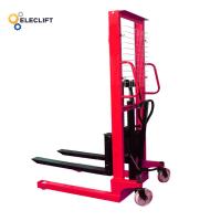 China Yellow Manual Forklift CTY01/02/03 With 85mm Fork Height And Adjustable Lifting Height Up To 1600mm for sale