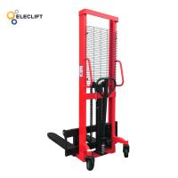 China 1 Ton Manual Pallet Stacker 500mm Load Center Easy Operation for sale