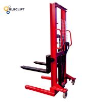 China 1000kg Capacity Manual Pallet Stacker With 3000mm Max Lifting Height for sale