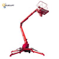 China Automatic Stabilizer System Narrow Electric Articulating Boom Lift with 0.43m Ground Clearance for sale