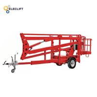 China 45% Gradeability Telescopic Boom Lift Automatic Stabilizer System 0.43m Ground Clearance for sale