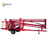 China 45% Gradeability Telescopic Boom Lift Automatic Stabilizer System 0.43m Ground Clearance for sale