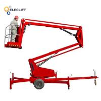 China 4WD Drive System Narrow Telescopic Boom Lift With And Up To 20m Outreach for sale