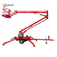 China Anti Corrosion Steel Telescopic Boom Lift With 39ft Max Height for sale