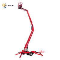 China Efficient Compact Narrow Electric Articulating Boom Lift Platform 2.44m X 0.76m for sale