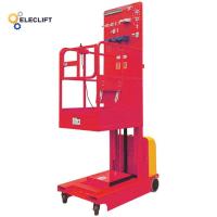 China AC Motor Electric Order Picker With 90 Fpm Lift Speed 1.2m Length PLC Control System for sale