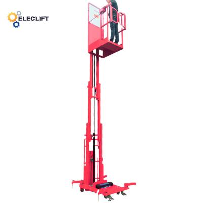 China 4m Max Platform Height Electric Order Picker With PLC Control System for sale