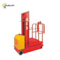 China Solid Tire Electric Order Picker 200kg Load With Customized Color And Logo for sale