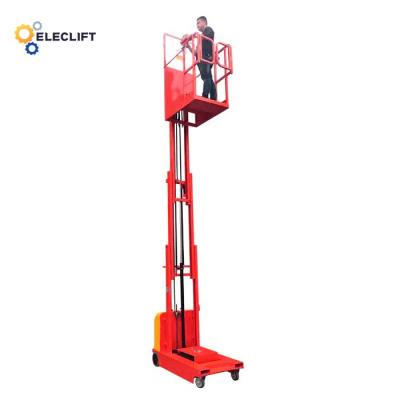China Electric Order Picker With Solid Tires 90 Fpm Lower Speed And 8-10 Hours Working Time for sale