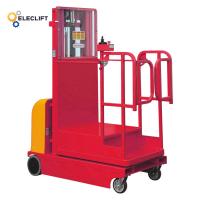 China Electric Order Picker With Solid Tires 90 Fpm Lower Speed And 8-10 Hours Working Time for sale