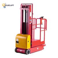 China Electric Order Picker With Solid Tires 90 Fpm Lower Speed And 8-10 Hours Working Time for sale