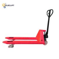 China 2000 Kg Heavy Duty Manual Pallet Truck With Polyurethane Steering Wheels for sale