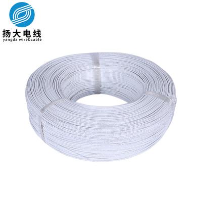 China Soft Super Flexible Silicone Insulated Wire Braided With Fiberglass for sale