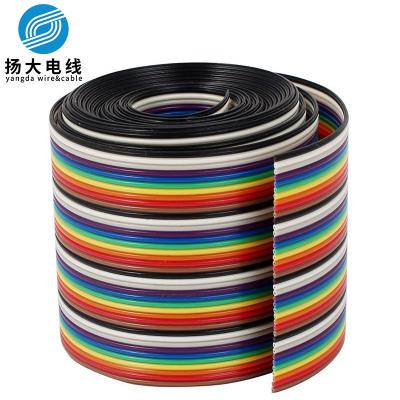 China Vw 1 Flame Test Reach Standard Flat Ribbon Cable Uniform Insulation Thickness for sale