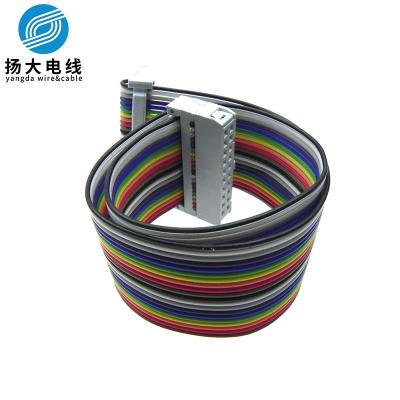 China UL758 Standard Flat Ribbon Cable Rated Temperature 80 Centigrade for sale