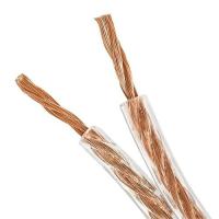 China Customized Twin Flat Ribbon Cable For Loudspeaker / Home Theater Connection for sale