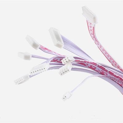 China OEM&ODM Electrical Wiring Harness Connector With 2P-10P Flexible Flat Cable for sale
