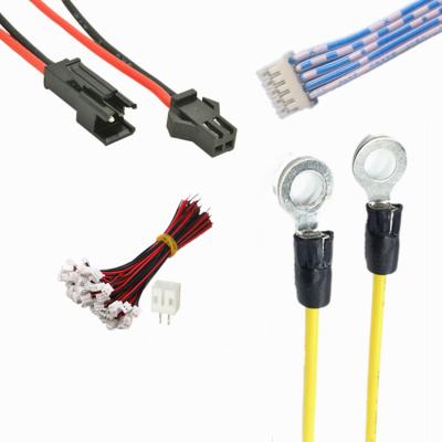 China Fire Retartent Electrical Wiring Harness JST SM 2Pins For LED Strip for sale
