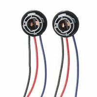 China Male Adapter Connector Socket Electrical Wiring Harness BAY15S 1156 BAY15D 1157 for sale