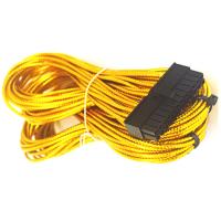 China Customized Electrical Wiring Harness 1 To 3 IDE Molex Power Supply Cable for sale