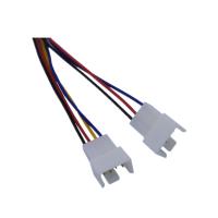 China Electric Pwm Fan Cable , Splitter Fan Cable Molex 2.54mm Pitch Connector for sale
