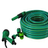 China Polyester Reinforced PVC Braided Garden Hose With Excellent Adaptability for sale