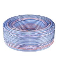 China Flexible Wire Cover Pipe Polyester Reinforced PVC Braided Garden Hose for sale