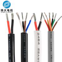 China 300V AC 18AWG 2464 Flat Ribbon Power Cord Cable for sale