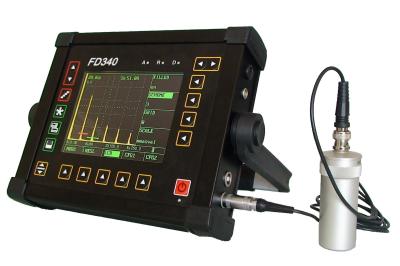 China FD340 Digital Ultrasonic Flaw Detector with 5.7-inch Display, 0.5-10,000mm Range and 12-Hour Battery for sale