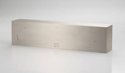 China 305mm x 75mm x 50mm IOW Ultrasonic Calibration Block with 1.5mm Holes for Beam Profile Measurement BS2704 for sale