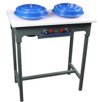 China HPG-2 Double Dish High Speed Metallographic Polishing Machine 380V 220mm Disc 30Kg Weight for sale
