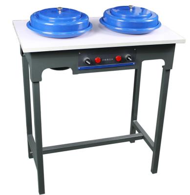 China HPG-2 Double Dish High Speed Metallographic Polishing Machine 380V 220mm Disc 30Kg Weight for sale