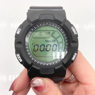 China HRD-3 LCD Personal Radiation Dosimeter Watch Type with 10Sv Range and Wireless Charging for X/Gamma Monitoring for sale