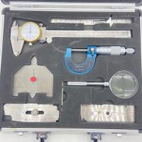 China 7pcs 1 Set Non Destructive Testing Equipment Visual Inspection Welding Inspect Depth Measurement for sale