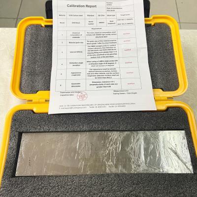 China IOW API RP 2X UT Calibration Block 1/16