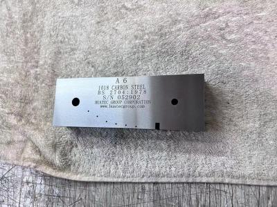 China 1018 Steel A6 Ultrasonic Test Block For Ultrasonic Calibration Testing for sale