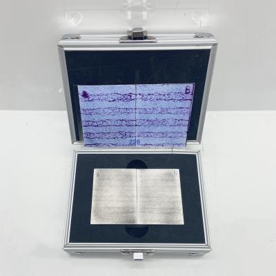 China NDT Comparator Block Cracked Aluminum Test YM-A for sale