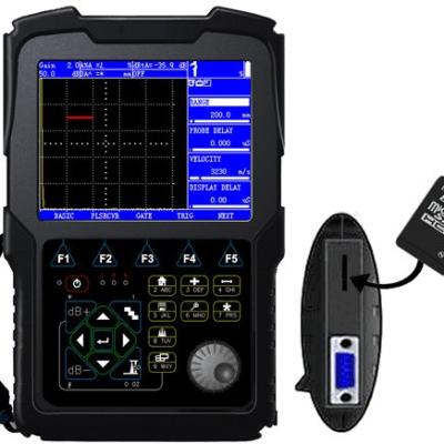 China FD600 Digital Ultrasonic Flaw Detector SD Card A Scan Universal for sale